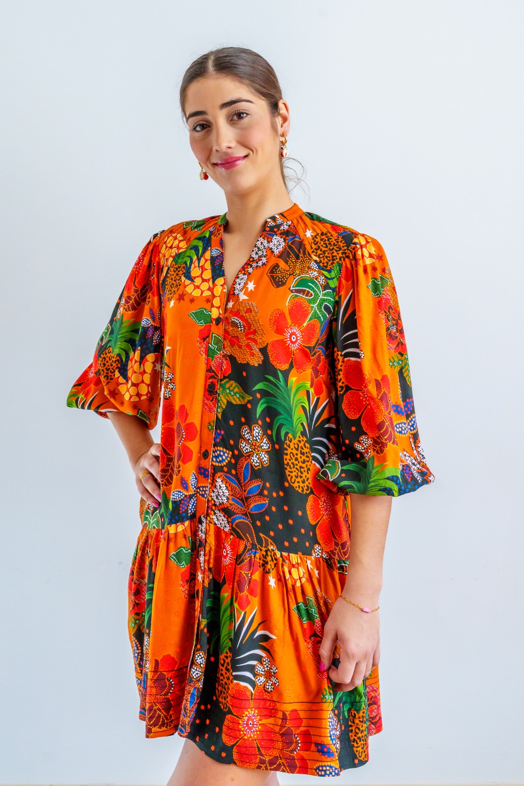 Vestido Nanda Red