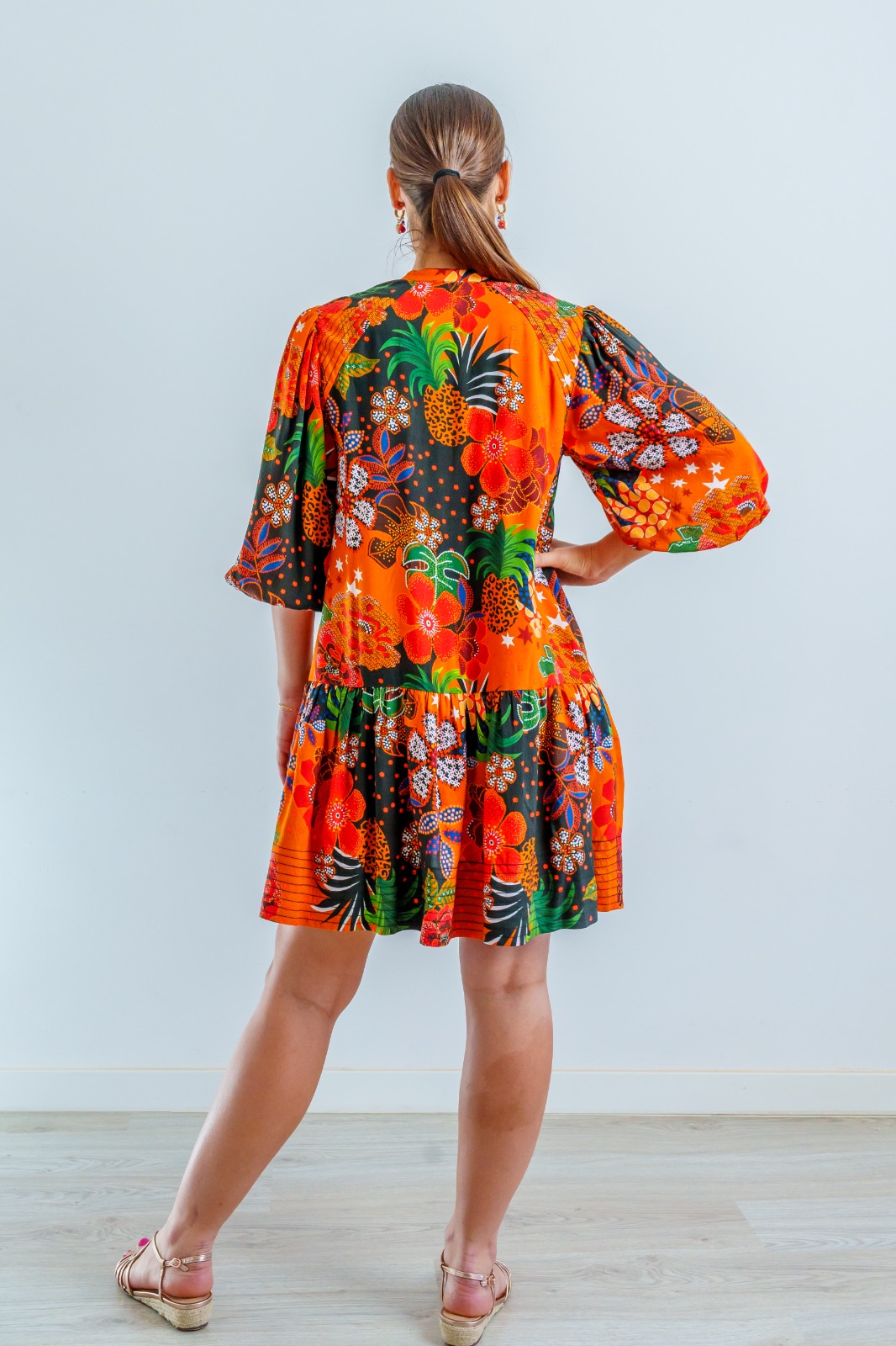 Vestido Nanda Red